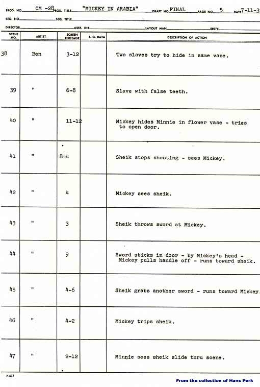 Mickey in Arabia (1932) - The Internet Animation Database