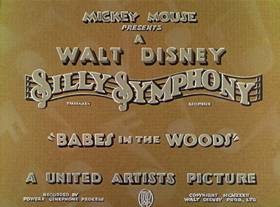 Babes in the Woods (1932) - The Internet Animation Database