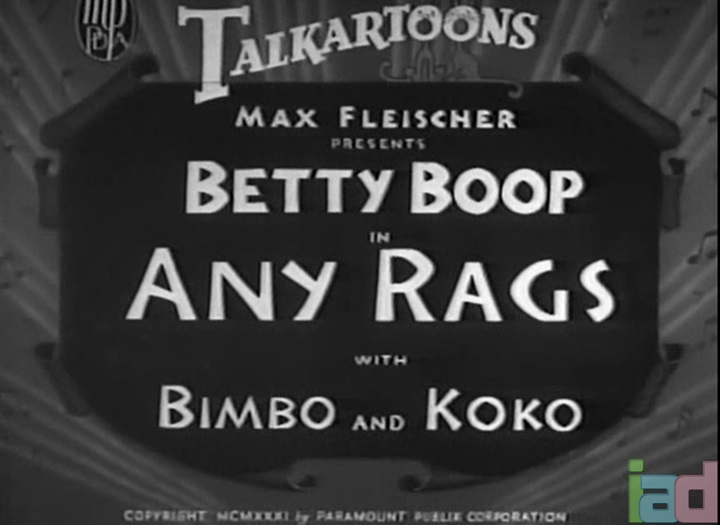 Any Rags (1932) - The Internet Animation Database
