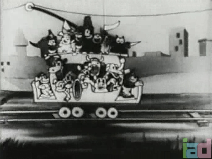Battling Bosko (1932) - The Internet Animation Database