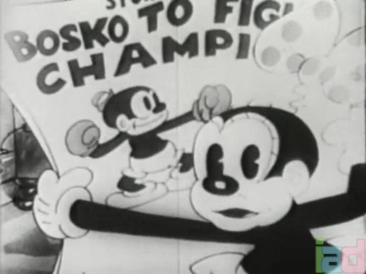 Battling Bosko (1932) - The Internet Animation Database