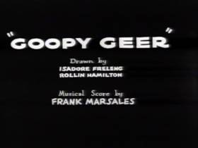 Goopy Geer (1932) - The Internet Animation Database