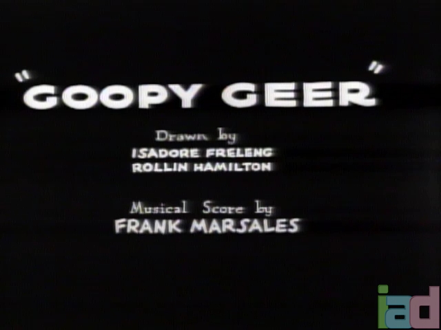 Goopy Geer (1932) - The Internet Animation Database