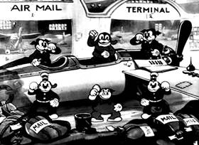 The Mail Pilot (1933) - The Internet Animation Database