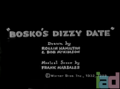 Bosko's Dizzy Date (1933) - The Internet Animation Database
