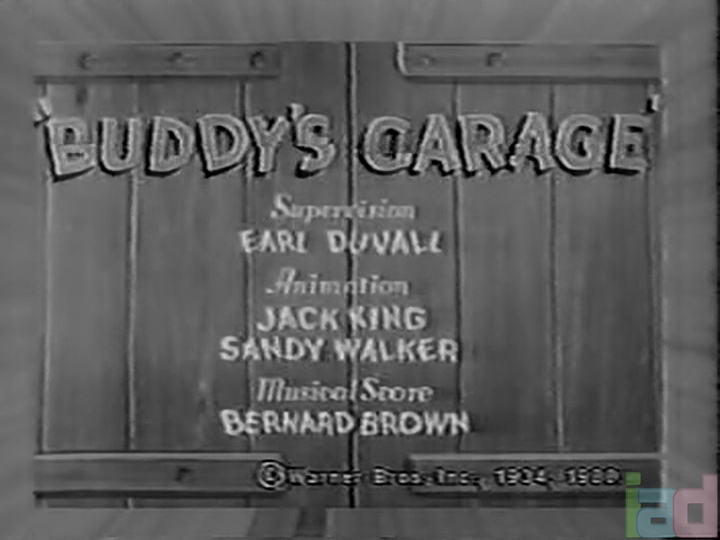 Buddy's Garage (1934) - The Internet Animation Database