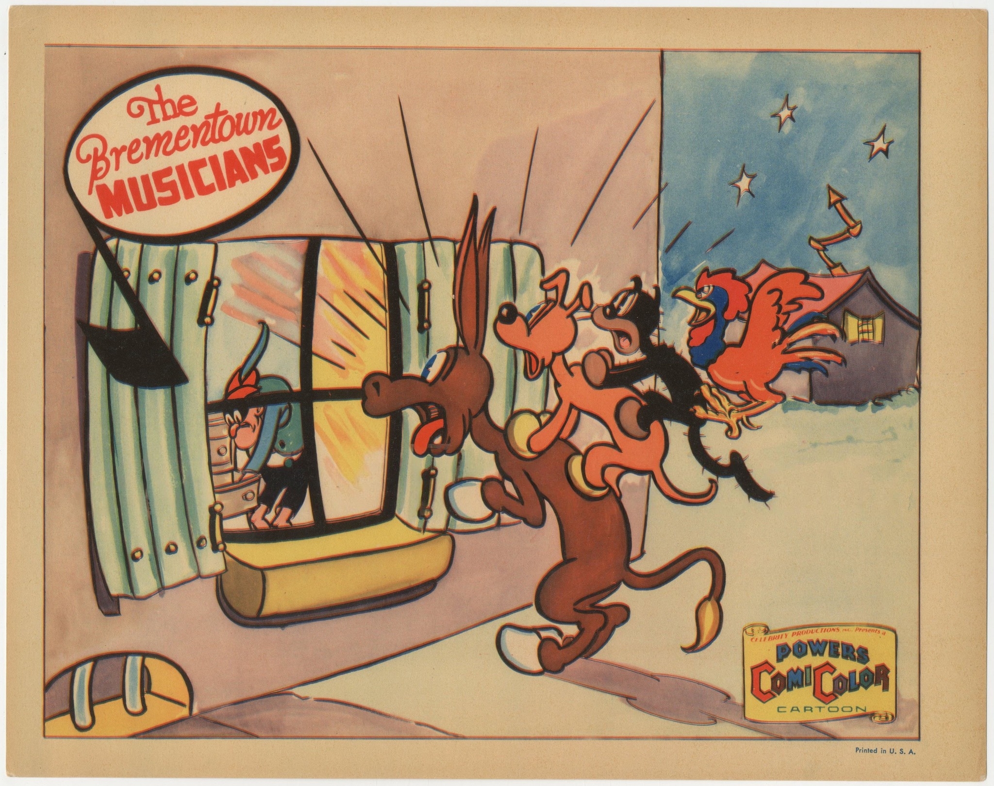 Bremen Town Musicians (1935) - The Internet Animation Database