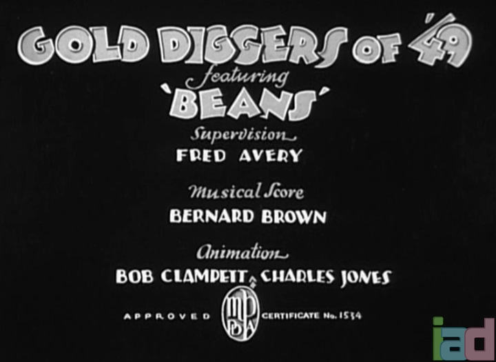 Gold Diggers of '49 (1936) - The Internet Animation Database