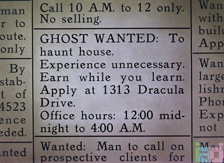 Ghost Wanted (1940) - The Internet Animation Database