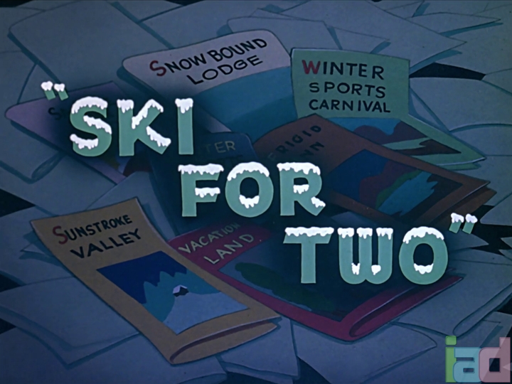 Ski for Two (1944) - The Internet Animation Database