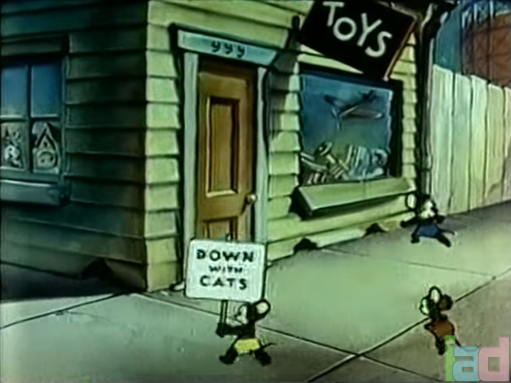 Mighty Mouse and the Kilkenny Cats (1945) - The Internet Animation Database