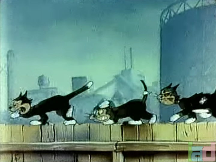 Mighty Mouse and the Kilkenny Cats (1945) - The Internet Animation Database