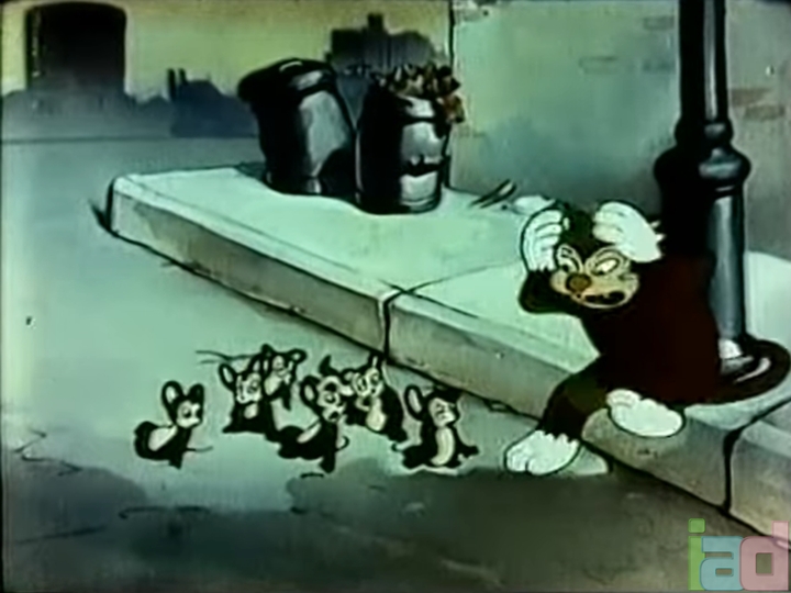 Mighty Mouse and the Kilkenny Cats (1945) - The Internet Animation Database