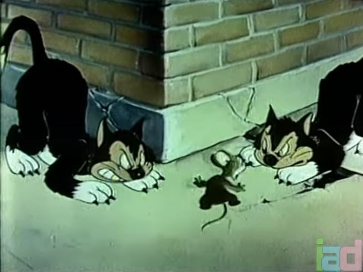Mighty Mouse and the Kilkenny Cats (1945) - The Internet Animation Database
