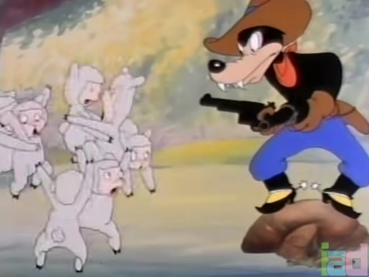 Mighty Mouse and the Wolf (1945) - The Internet Animation Database