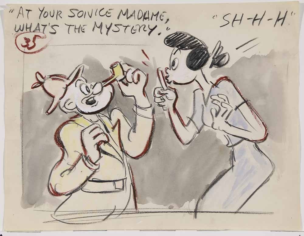 Private-Eye Popeye (1954) - The Internet Animation Database