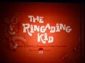 The Ringading Kid (1963) - The Internet Animation Database