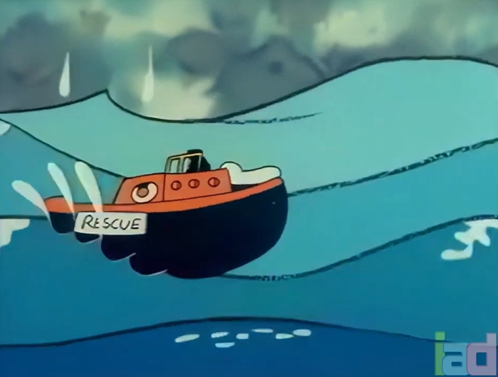 Trouble at Sea (1986) - The Internet Animation Database