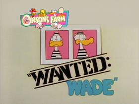 Wanted: Wade (1988) - The Internet Animation Database