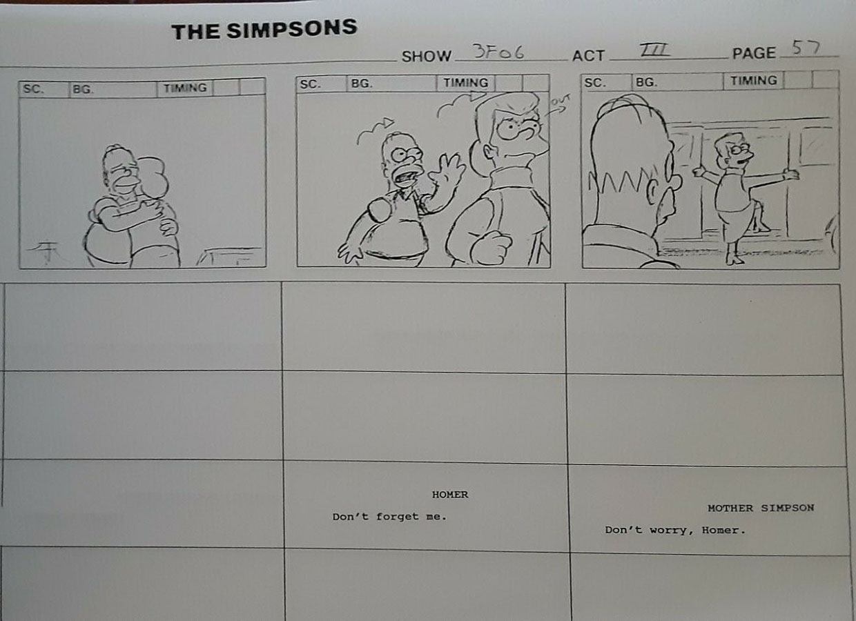 Mother Simpson (1995) - The Internet Animation Database