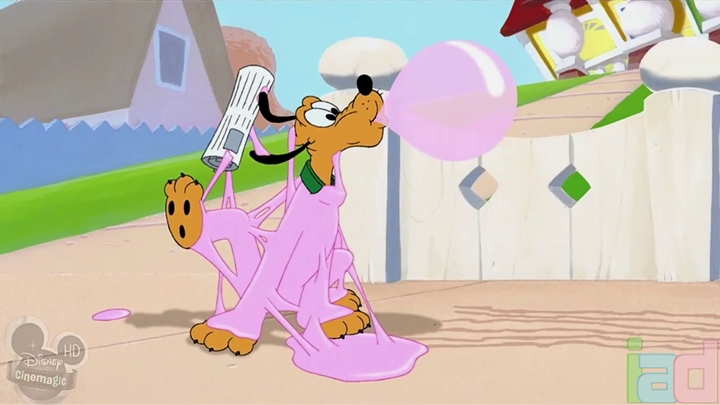 Pluto Gets the Paper : Bubble Gum (1999) - The Internet Animation Database