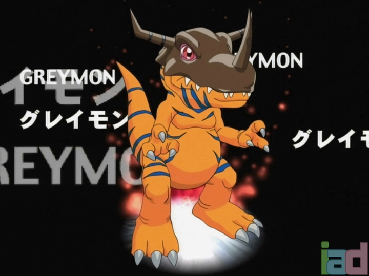Explosive Evolution! Greymon (1999) - The Internet Animation Database