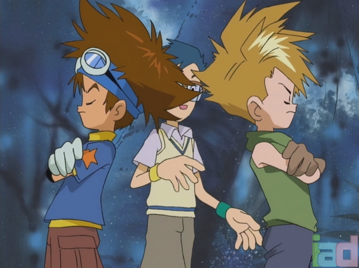 The Blue Wolf! Garurumon (1999) - The Internet Animation Database