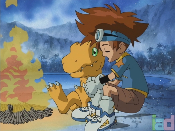 The Blue Wolf! Garurumon (1999) - The Internet Animation Database