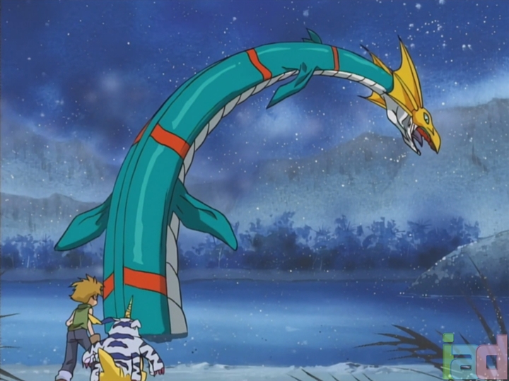 The Blue Wolf! Garurumon (1999) - The Internet Animation Database