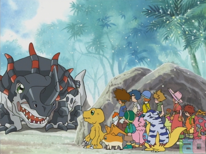 The Blue Wolf! Garurumon (1999) - The Internet Animation Database