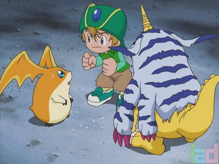 The Blue Wolf! Garurumon (1999) - The Internet Animation Database