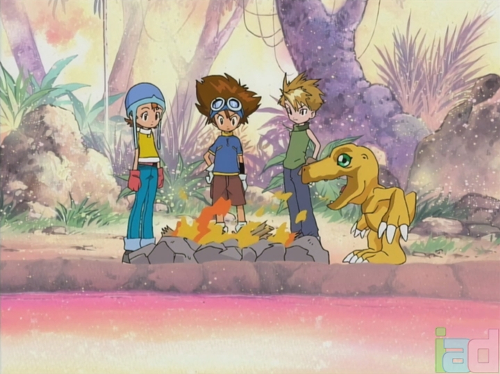 The Blue Wolf! Garurumon (1999) - The Internet Animation Database