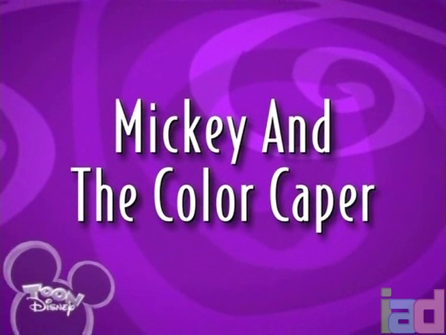 Mickey and the Color Caper (2002) - The Internet Animation Database