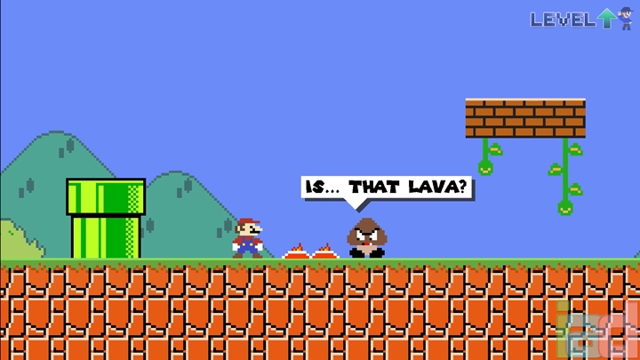 Super Mario Bros. but it's RAINING LAVA! (2025) - The Internet ...