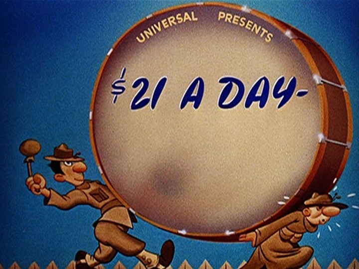 $21.00 A Day Once a Month (1941) - The Internet Animation Database