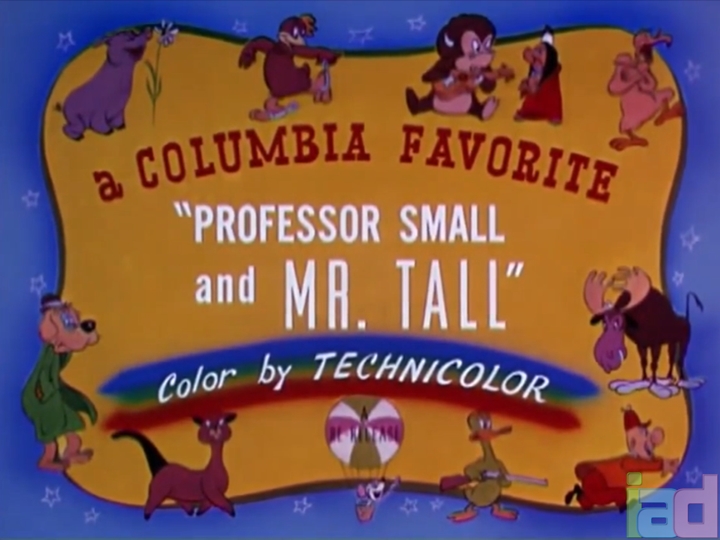 Professor Small and Mr. Tall (1943) - The Internet Animation Database