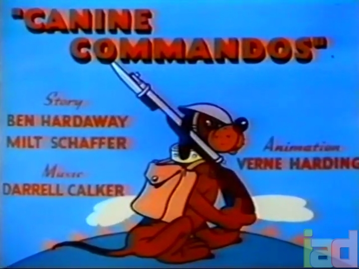 Canine Commandos (1943) - The Internet Animation Database