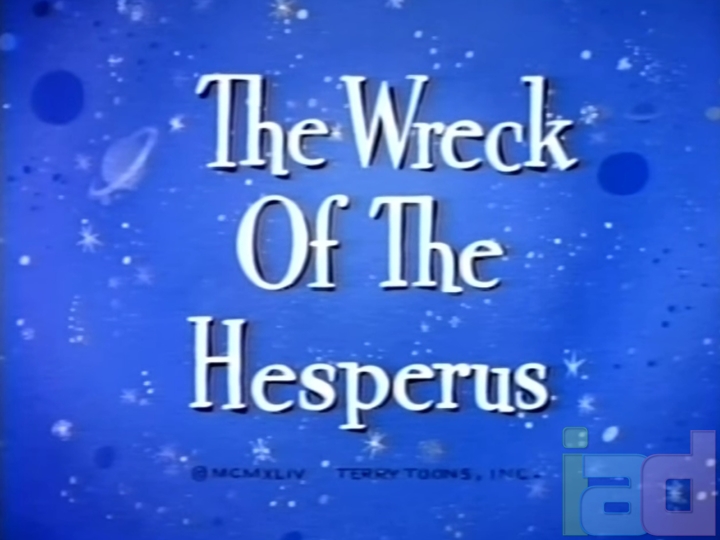 The Wreck of the Hesperus (1944) - The Internet Animation Database