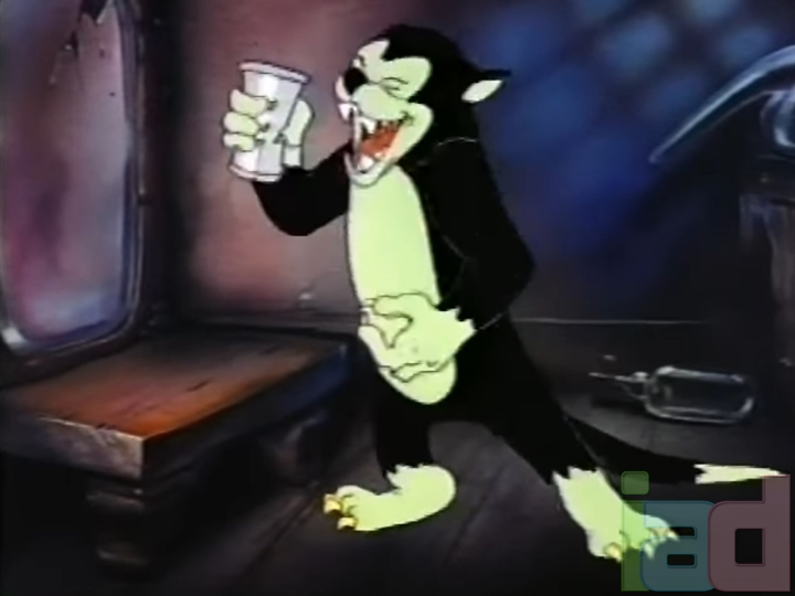 Mighty Mouse Meets Jekyll and Hyde Cat (1944) - The Internet Animation ...