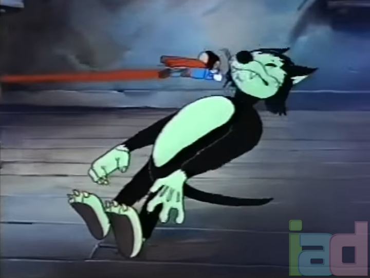 Mighty Mouse Meets Jekyll and Hyde Cat (1944) - The Internet Animation ...