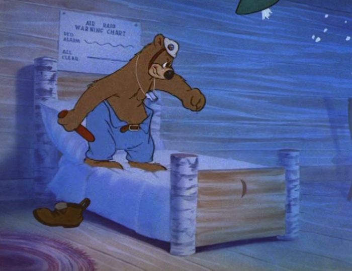 Bear Raid Warden (1944) - The Internet Animation Database