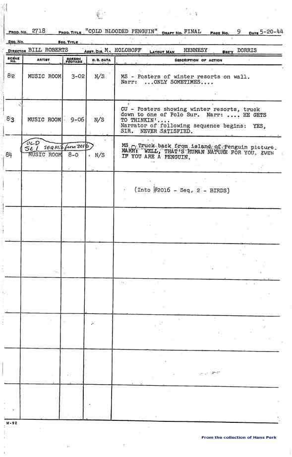 The Cold Blooded Penguin (1945) - The Internet Animation Database