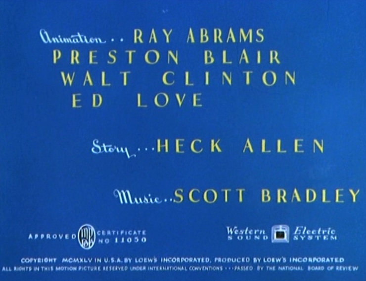 Lonesome Lenny (1946) - The Internet Animation Database