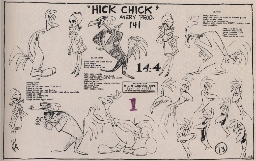 The Hick Chick (1946) - The Internet Animation Database