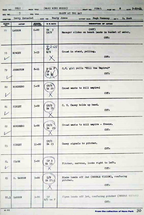 Casey at the Bat (1946) - The Internet Animation Database