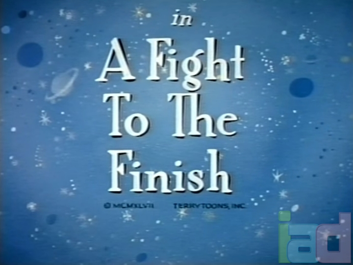A Fight To the Finish (1947) - The Internet Animation Database