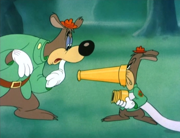 George And Junior Cartoon