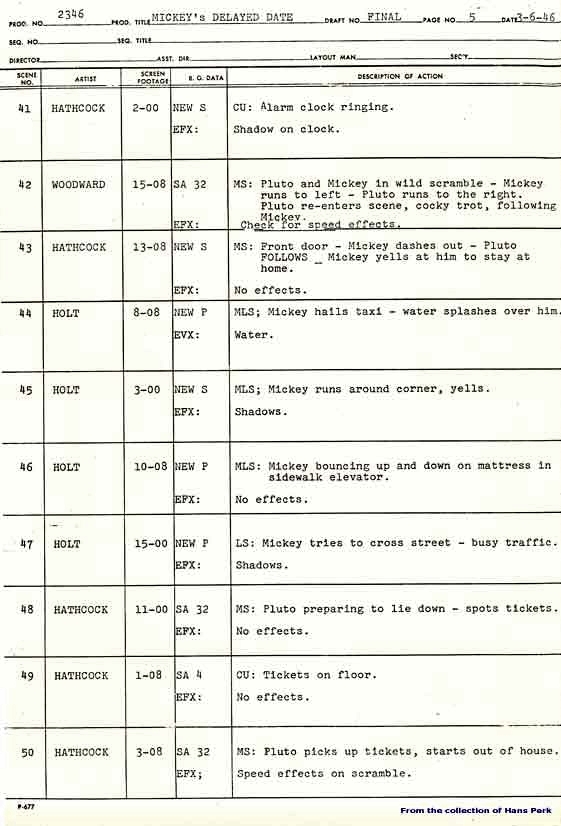 Mickey's Delayed Date (1947) - The Internet Animation Database