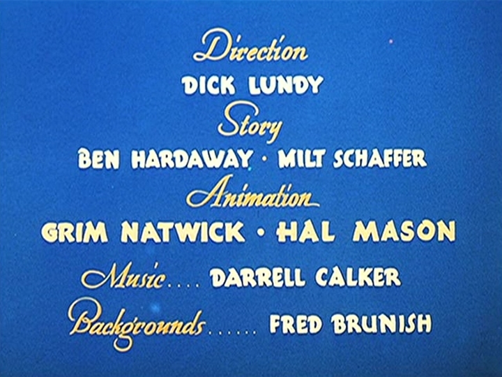 Solid Ivory (1947) - The Internet Animation Database