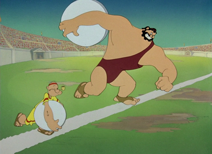 Popeye Meets Hercules (1948) - The Internet Animation Database
